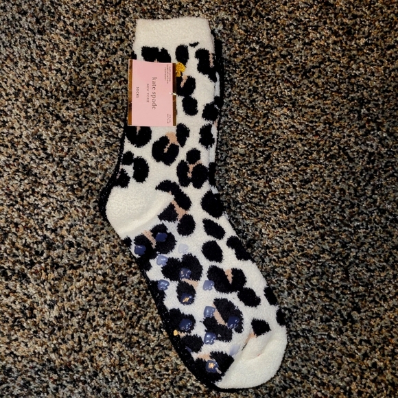 kate spade | Other | Kate Spade Fuzzy Socks | Poshmark